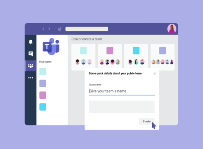 How To Create A Team In Microsoft Teams - HabitBomb